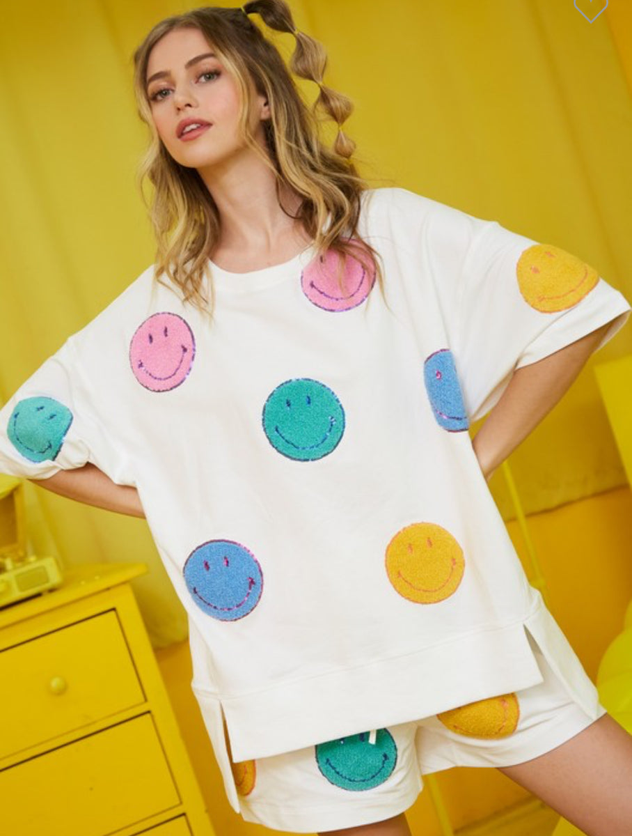 Smiley Shorts – The Classy Closet LLC